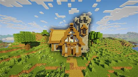 Cómo Hacer Una Casa Medieval PequeÑa En Minecraft Youtube