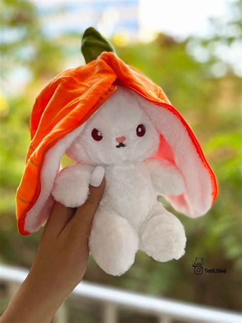 عروسک خرگوش سورپرایزی فروشگاه عروسک پولیشی تویزی شاپ