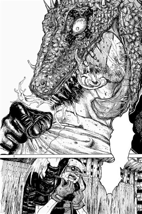 Nikaido And Caiman Dorohedoro Poster Dorohedoro Manga Art