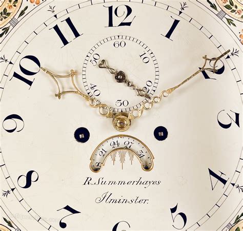 Antiques Atlas Small Oak Longcase Clock By Summerhayes As211a135