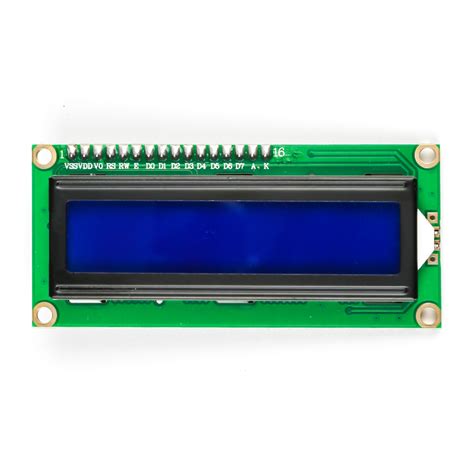 LCD IIC I C Serial LCD Display Module Blue Backlight Alibaba Com