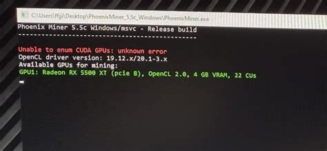 need some help what does “unable to enum cuda gpus unknown error