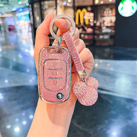 Wuling Mini Key Cover Female Miniev Mini Macaron Bingo Baojun Kiwiev Cloud Car Supplies Shell