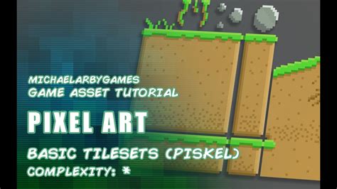 Pixel Art Tutorial Tilesets Using Piskel Youtube