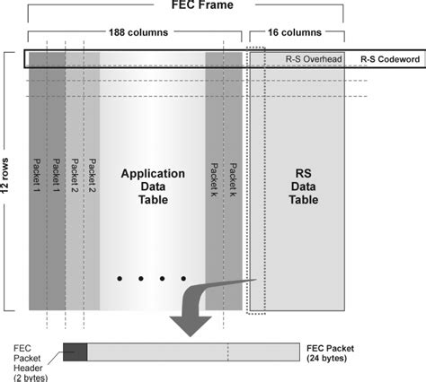 Addition Of Fec Using The Application Data Table Structure Download