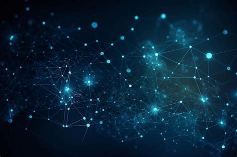 Premium Ai Image Abstract Background Modern Digital Technology Network Background With Moving