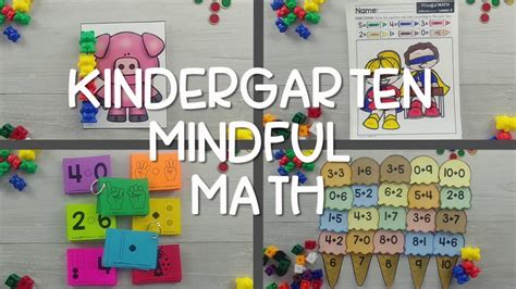 Kindergarten Mindful Math Program Youtube