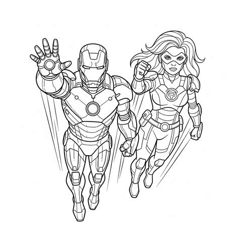 39 Iron Man Para Colorear Pdf Imprimible Armadura De Superhéroe