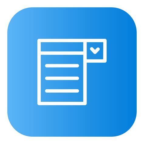 Icono De Formulario Generic Flat Gradient