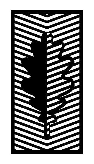Pola Cnc Daun Ek Panel Dekoratif Layar Dinding Panel Cnc Daun Vektor Untuk Pemotongan Laser