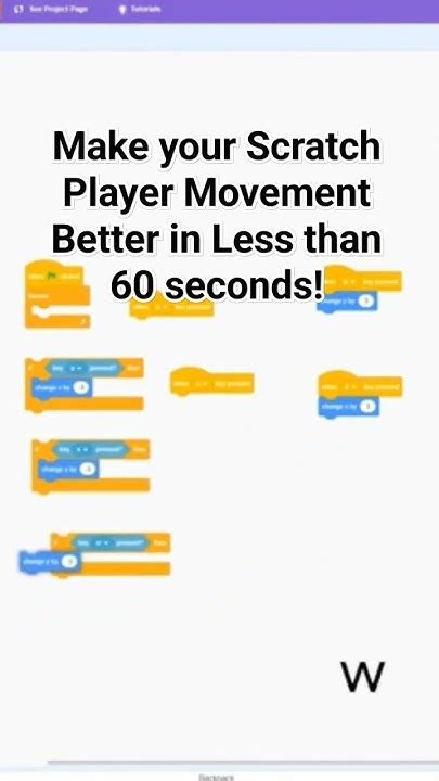 Make Your Scratch Player Movement Better In 60 Seconds Scratch