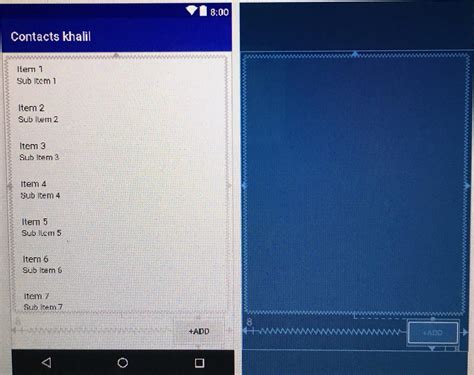 Android How To Add A Searchview To My Existing Contacts Project