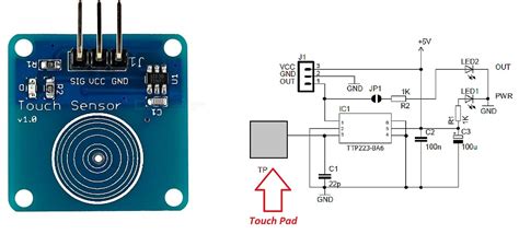 Arduino And Touch Button Module Ttp223 General Electronics Arduino Forum