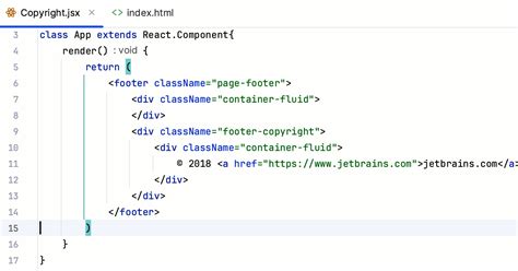 React Webstorm Documentation
