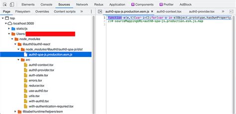 Auth0 Spa Js Sourcemaps Seem To Be Not Available While Using Auth0