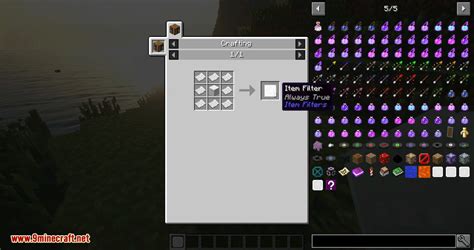 Item Filter Mod 1192 1182 Advanced Filtering Items Mc Modnet