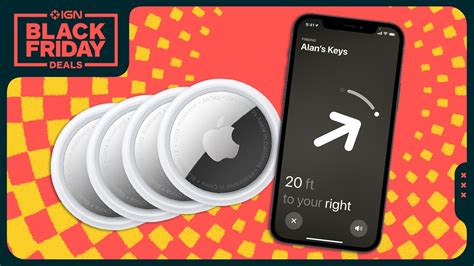Black Friday Airtags Deal Score A 4 Pack Of Apple Airtags For Only 7999 Ign