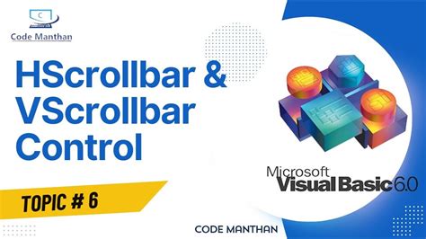 HscrollBar VScrollBar And Shape Control In Visual Basic Scrollbar Kya Hota Hai YouTube