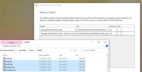 Import MAME Non FULL Set Features LaunchBox Community Forums
