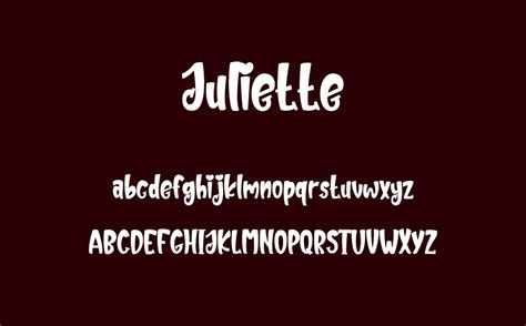 Juliette Free Font