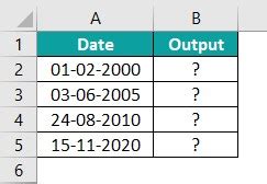 YEAR Function In Excel Formula Examples How To Use