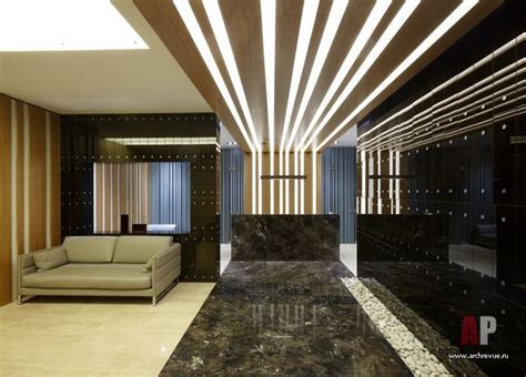 Фото интерьера кабинета офиса в современном стиле