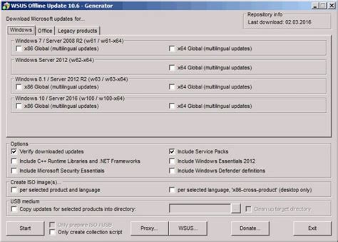 Download WSUS Offline Update MajorGeeks