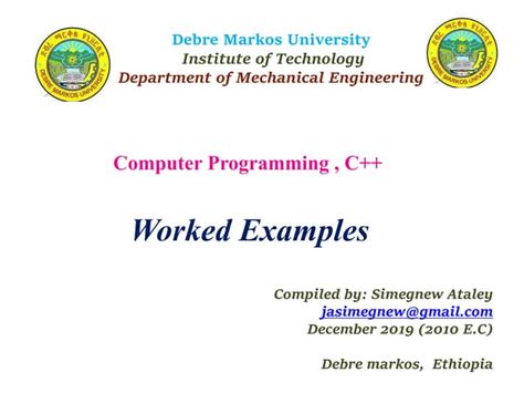 Introduction To Basic C Program Examples Pdf