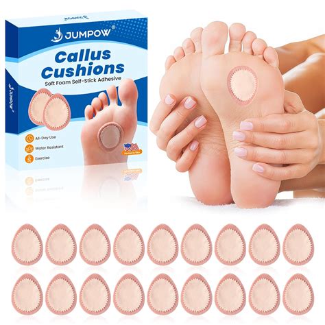Jumpow Extra Thick Corn And Callus Cushion Pads 18pcs Foot