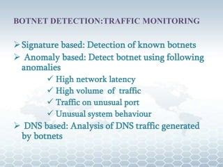 Introduction To Botnet PPTX