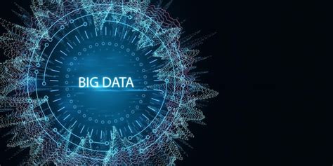 Premium Photo Big Data Visualization And Data Flow Concept With Abstract Digital Data Graph