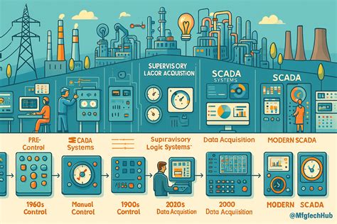 Evolution And History Of Scada Systems From Manual Control To Smart
