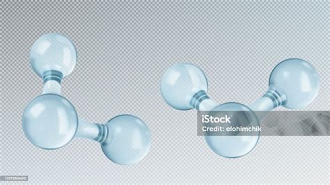 유리 투명 분자 모델 투명한 배경에서 격리됩니다 추상적 분자 형상 벡터 일러스트레이션 패턴에 대한 스톡 벡터 아트 및 기타 이미지 패턴 0명 3차원 형태 Istock