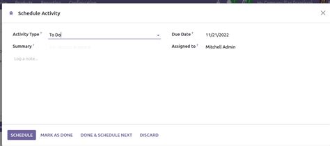 Emails Chatter Odoo 16 Development Book