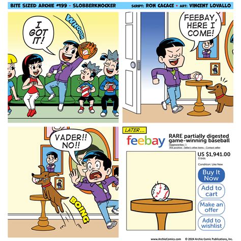 Bite Sized Archie Slobberknocker Archie Comics