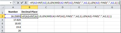 How To Count Identify And Change Decimal Place In Excel