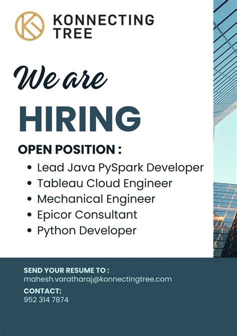 Maheshwaran Varatharaj On Linkedin Konnectingtree Is Hiring Candidates