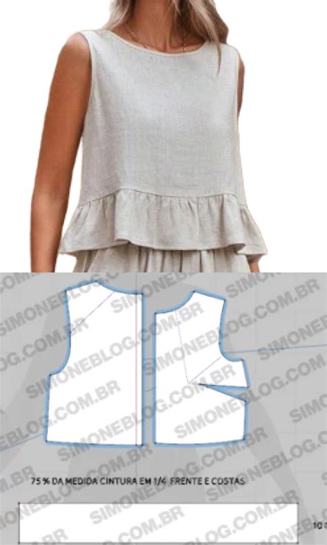 Molde De Blusa Para Imprimir