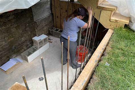 Block Wall Construction Day 2 Avoision Com