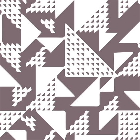 Premium Vector Abstract Graphical Seamless Pattern Vector Illustration