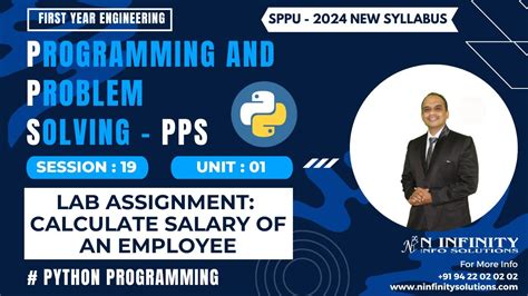 sppu s fe pps session 19 lab assignment 08 calculate salary of