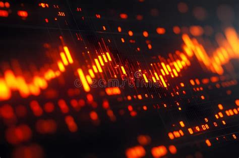 Dynamic Data Visualization On Futuristic Digital Screen For Analytics