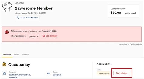 How To Interpret A Members Financial Status Padsplit