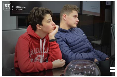 112 Georgia 112 საქართველო კავკასიის ფრანგული სკოლის მოსწავლეები „112“ ს ესტუმრნენ 112georgia