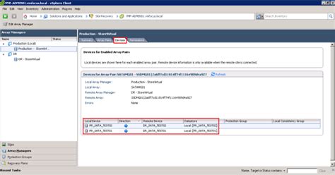 Part 3 Configuring Site Recovery Manager Srm With Hp Storevirtual Vsa Vmfocus