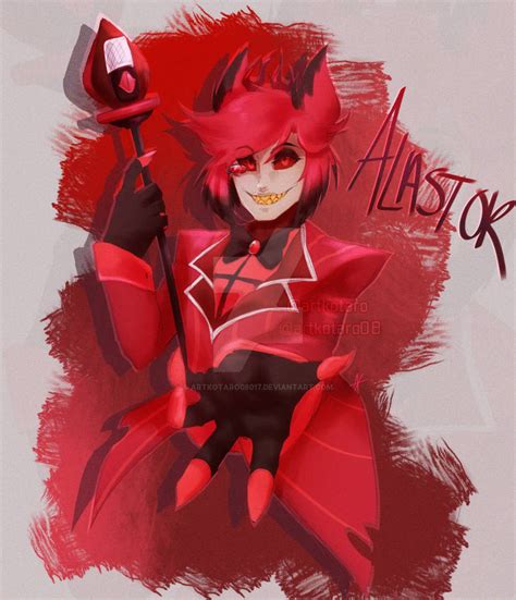 Alastor Hazbin Hotel [fanart] By Artkotaro08017 On Deviantart
