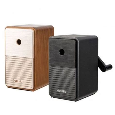 델리 5단 심조절 연필깎이 71160 레트로 스피커 모양 홈플러스 택배배송