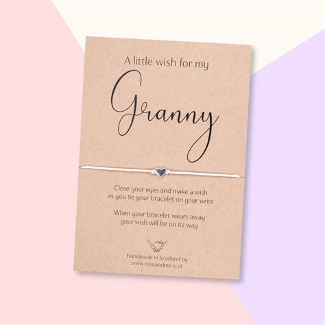 Granny Wish Bracelet Granny T Granny Friendship Bracelet Granny