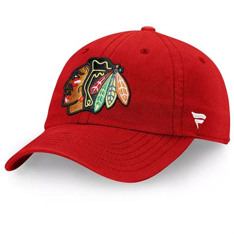 Mens Fanatics Branded Red Chicago Blackhawks Core Primary Logo