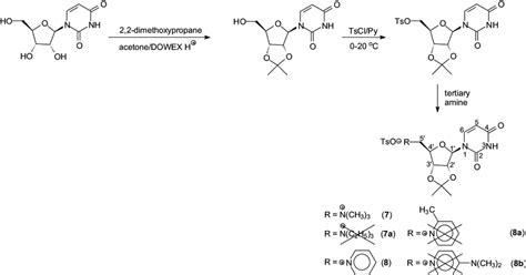 Scheme 2 Synthesis Of Quaternary Ammonium Salts From Download Scientific Diagram